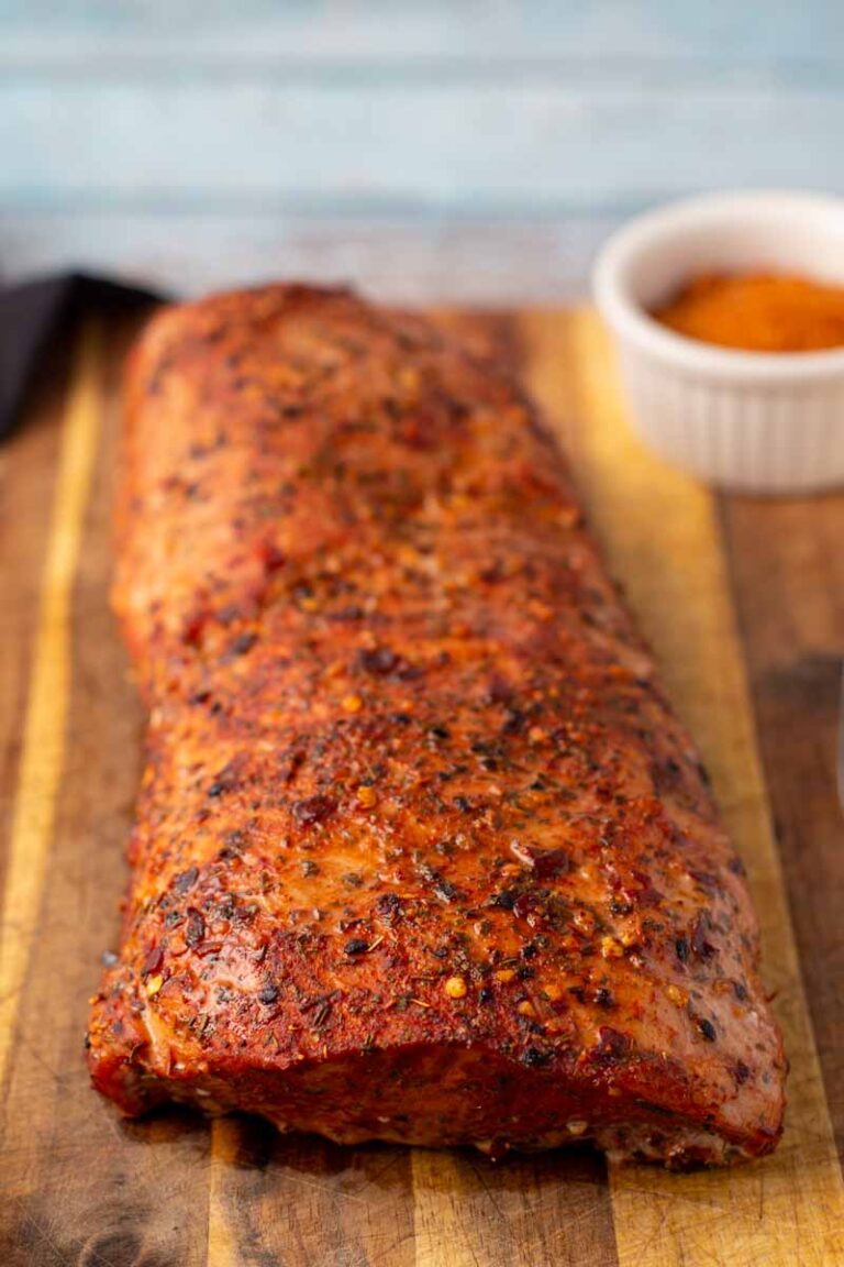 Apple Wood Smoked Pork Loin - The BBQ Buddha