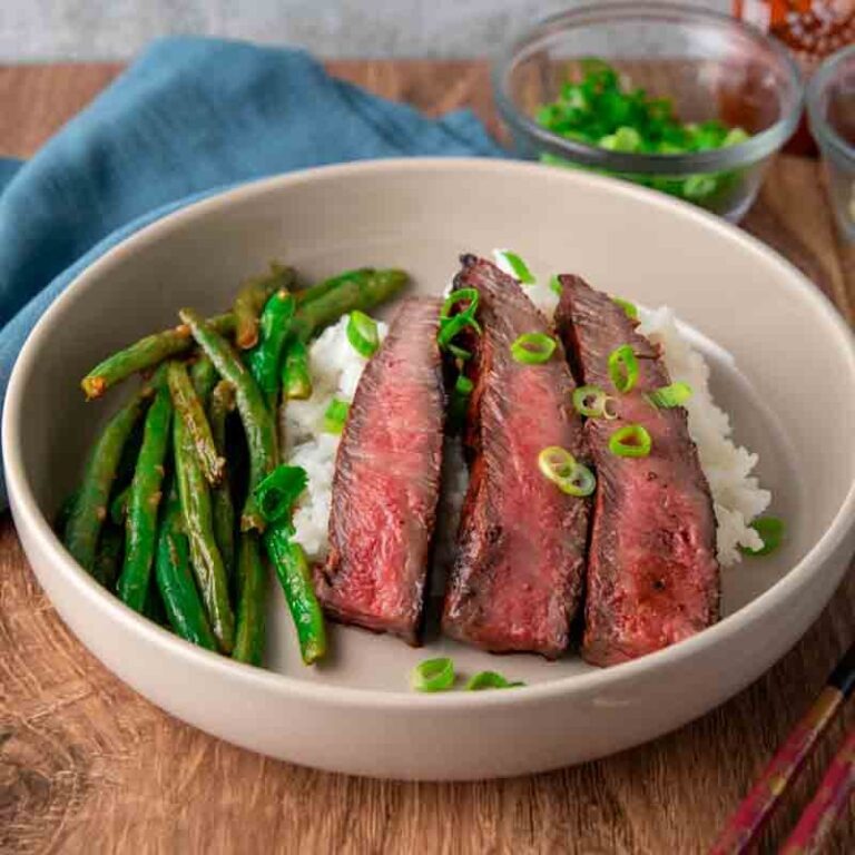 Ultimate Grilled Asian Marinated Flat Iron Steak - The BBQ Buddha